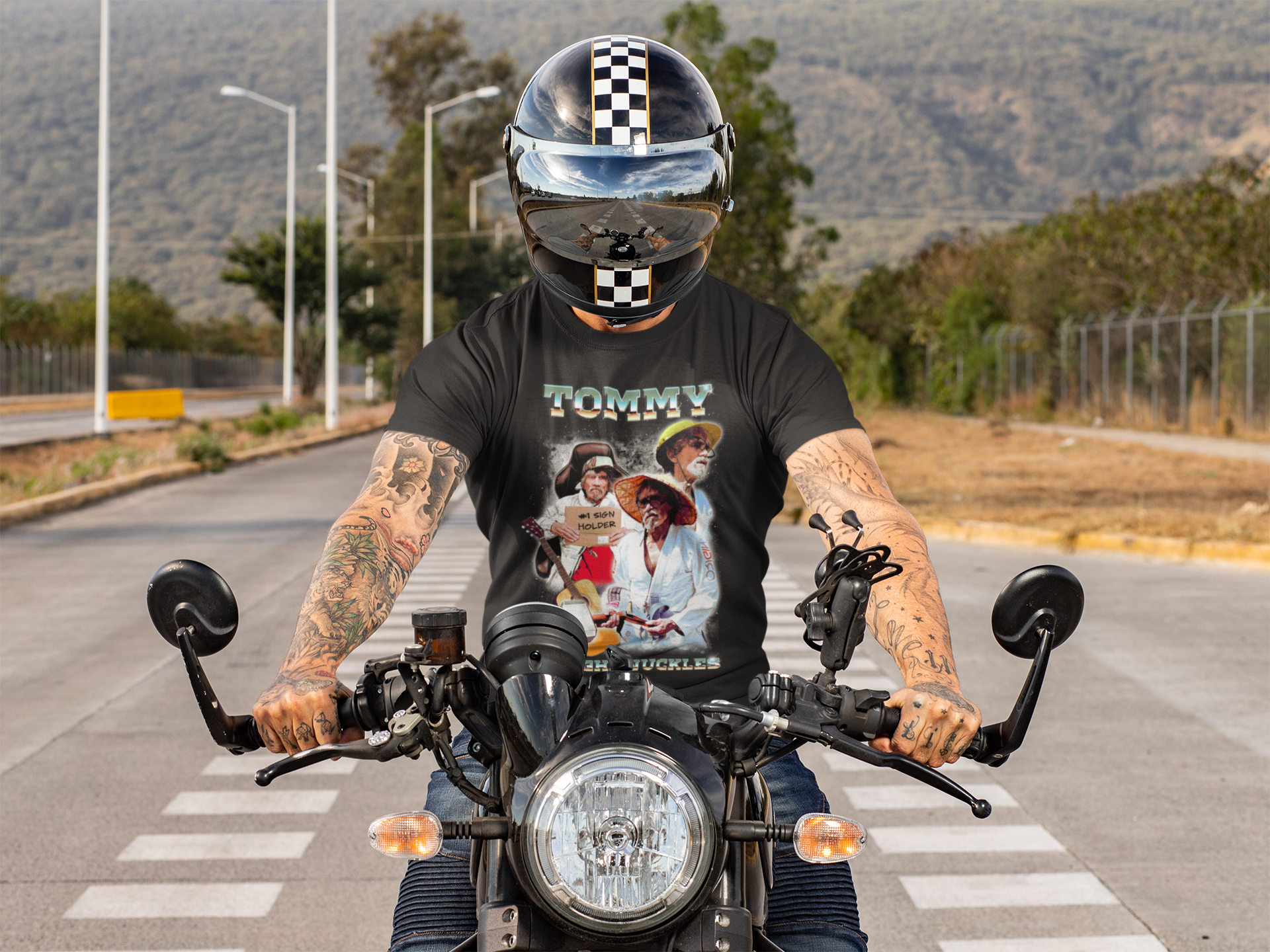 Tommy ToughKnuckles - Heavy T-Shirt – Johnny Hamcheck